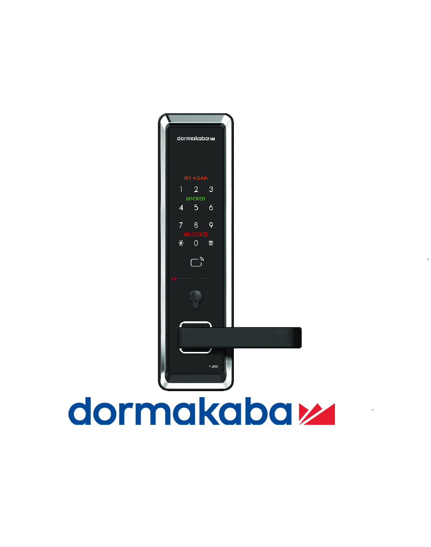 dormakaba_ML530水平式電子鎖(3合1) - 崧如企業有限公司
